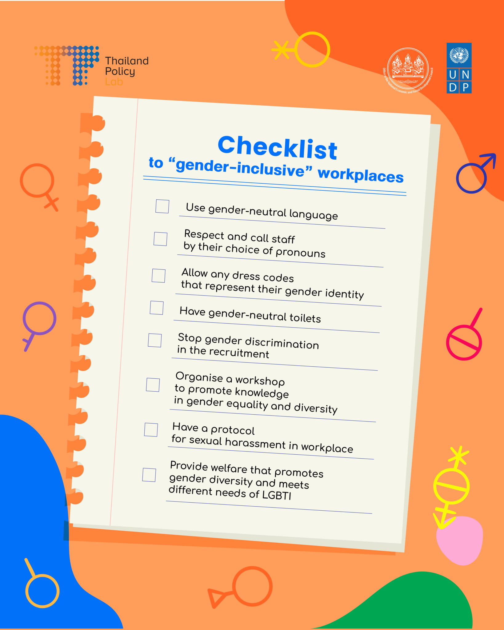 Fostering a “gender-inclusive” workplace with this checklist ...
